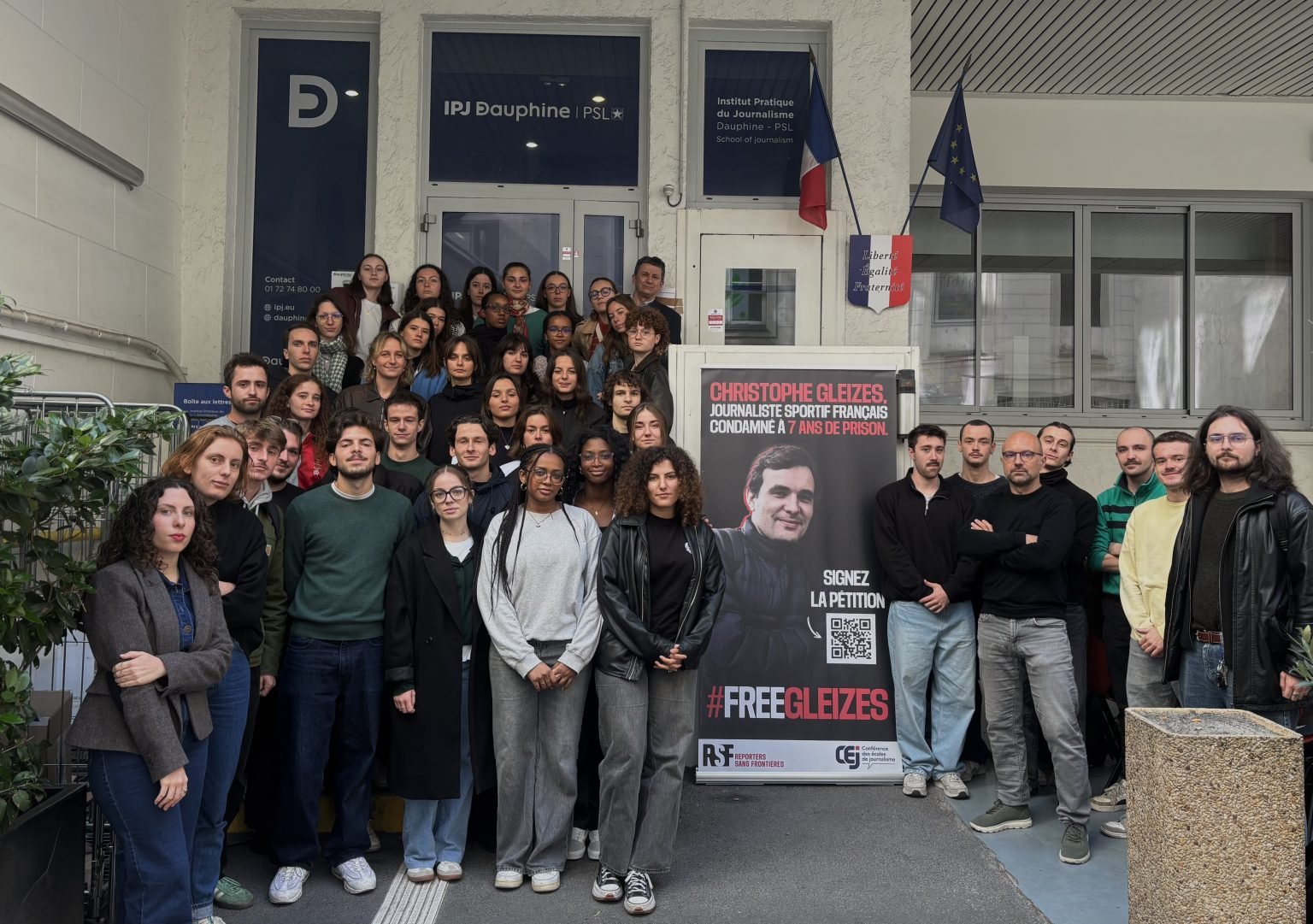 IPJ Dauphine-PSL se mobilise pour Christophe Gleizes, journaliste ...